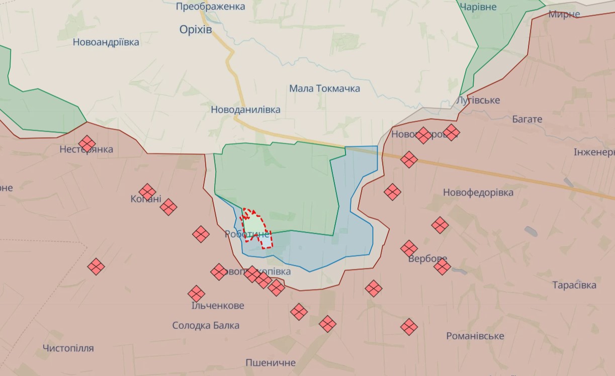 Українські війська втратили окремі позиції на західному флангу під ...
